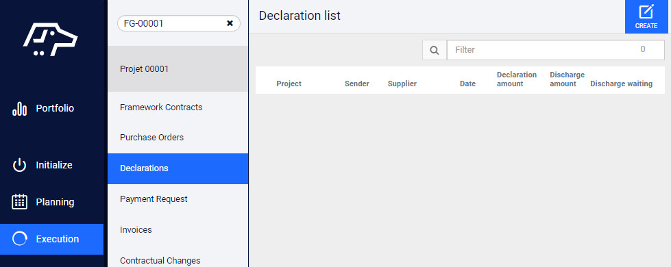 Creating and Linking a Declaration – Aidi