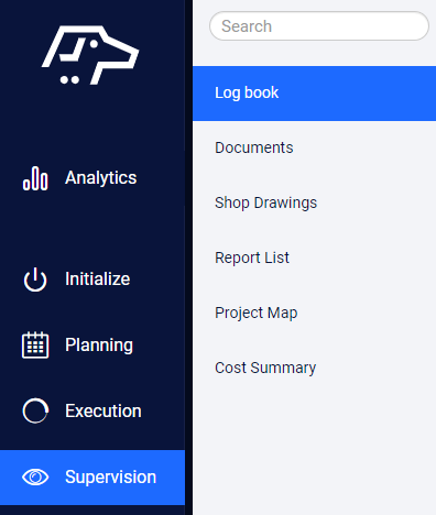 Create a note in the Logbook – Aidi