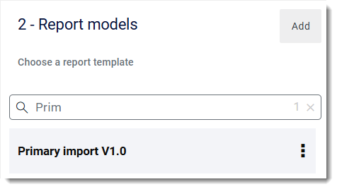 Primary import – Aidi